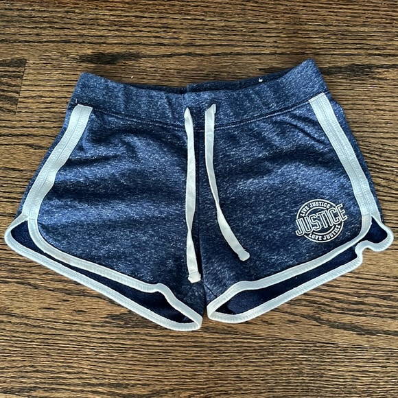Justice | Bottoms | Justice Shorts Blue With White Trim | Poshmark